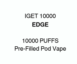 IGET EDGE 10000 PUFFS PODS | IGET 10K Vape Christchurch — NZ Vapez