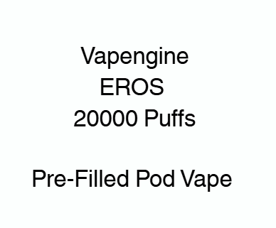Vapengin Eros 20000 Puffs | Vapengin 20K Vapes | NZ Vapez Christchurch